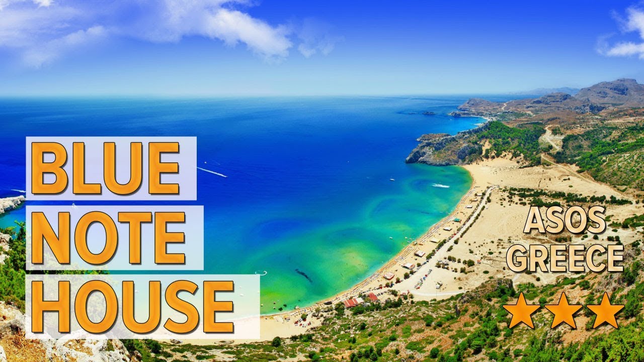 Blue Note House hotel review | Hotels in Asos | Greek Hotels - YouTube