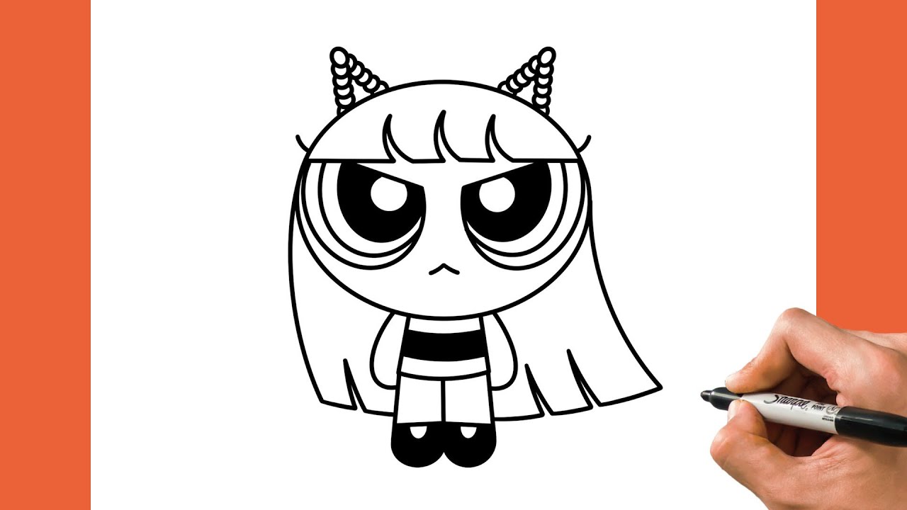 How to Draw NewJeans Haerin | The Powerpuff Girls - YouTube