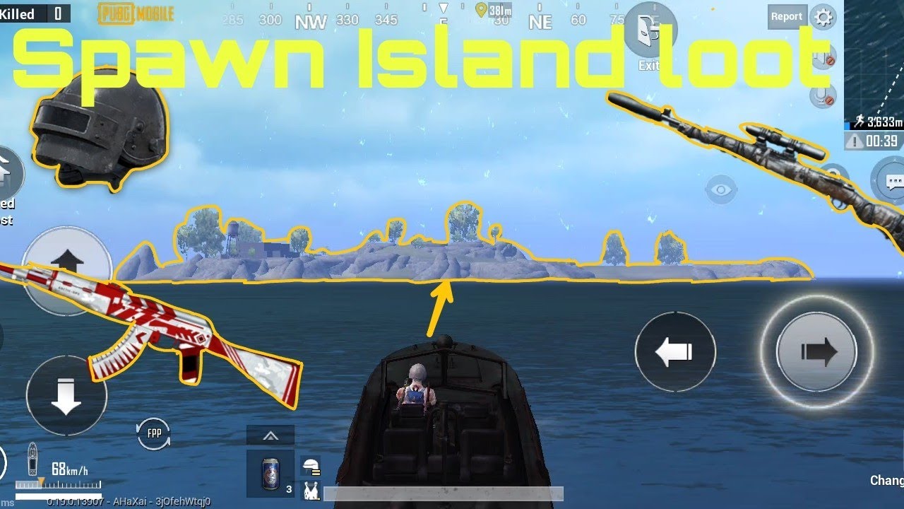 Can I have chicken dinner after Landing Spawn Island | Spawn Island loot | •PUBG MOBILE• - YouTube