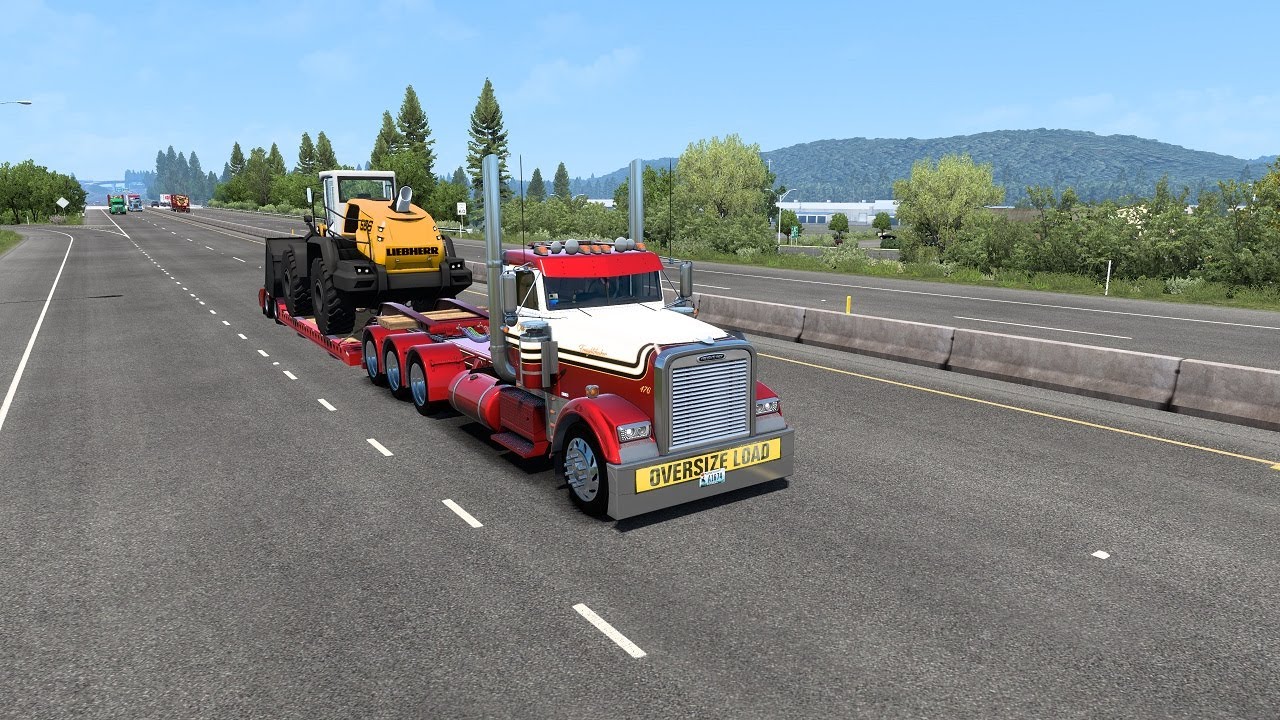 ATS Ruda Classic XL Tridem Day Cab 172,000 lb Heavy Haul - YouTube