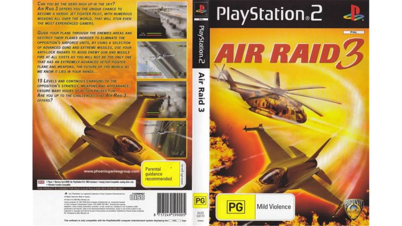 Air Raid 3 PS2 - YouTube