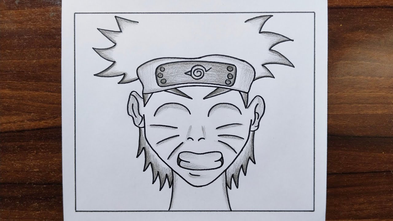 How to Draw Naruto Uzumaki Step By Step / Naruto Drawing Easy / How to ...