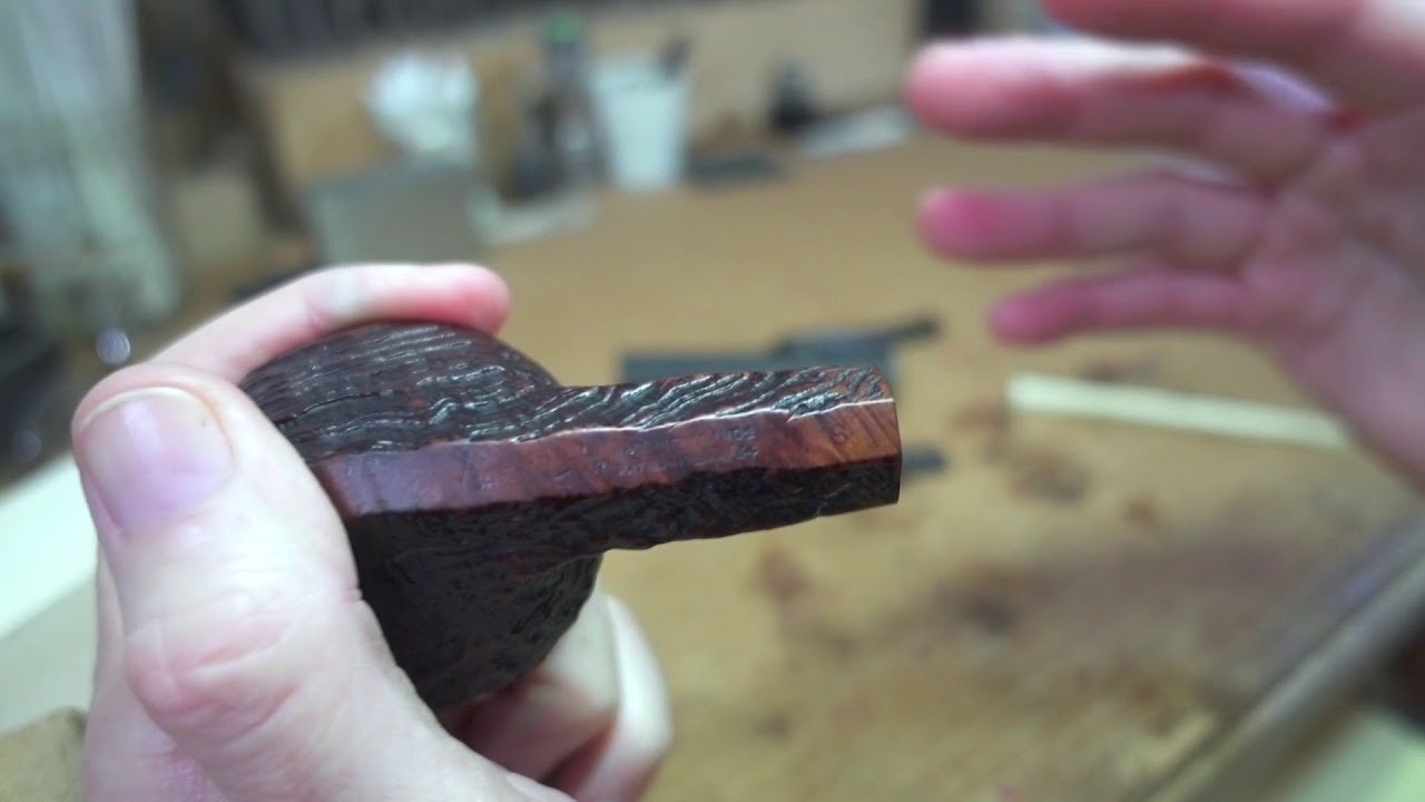 Making a Faceted Stem from Vulcanite Rod Stock PART 2 -- Project ...