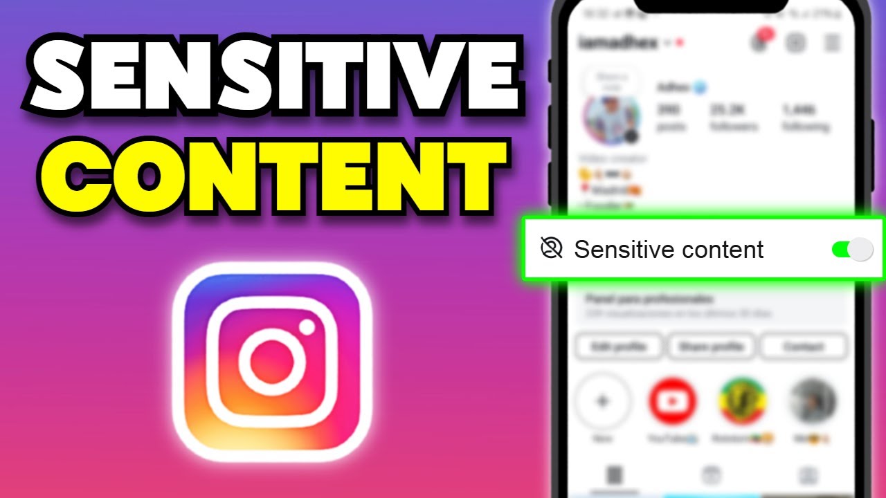 How to Enable Sensitive Content on Instagram (Quick & Easy!) - YouTube