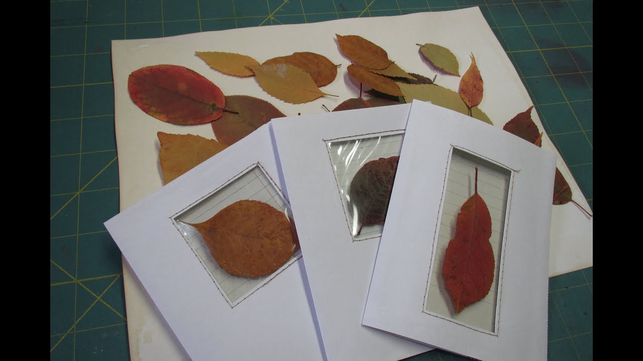 How to Use Dried Leaves in Your Journal. - YouTube