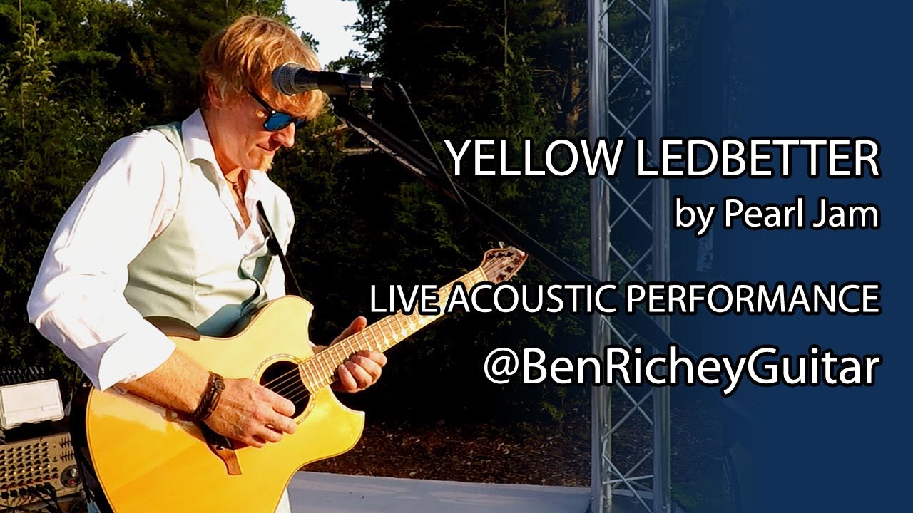 Yellow Ledbetter by Pearl Jam - live acoustic | Ben Richey cover - YouTube