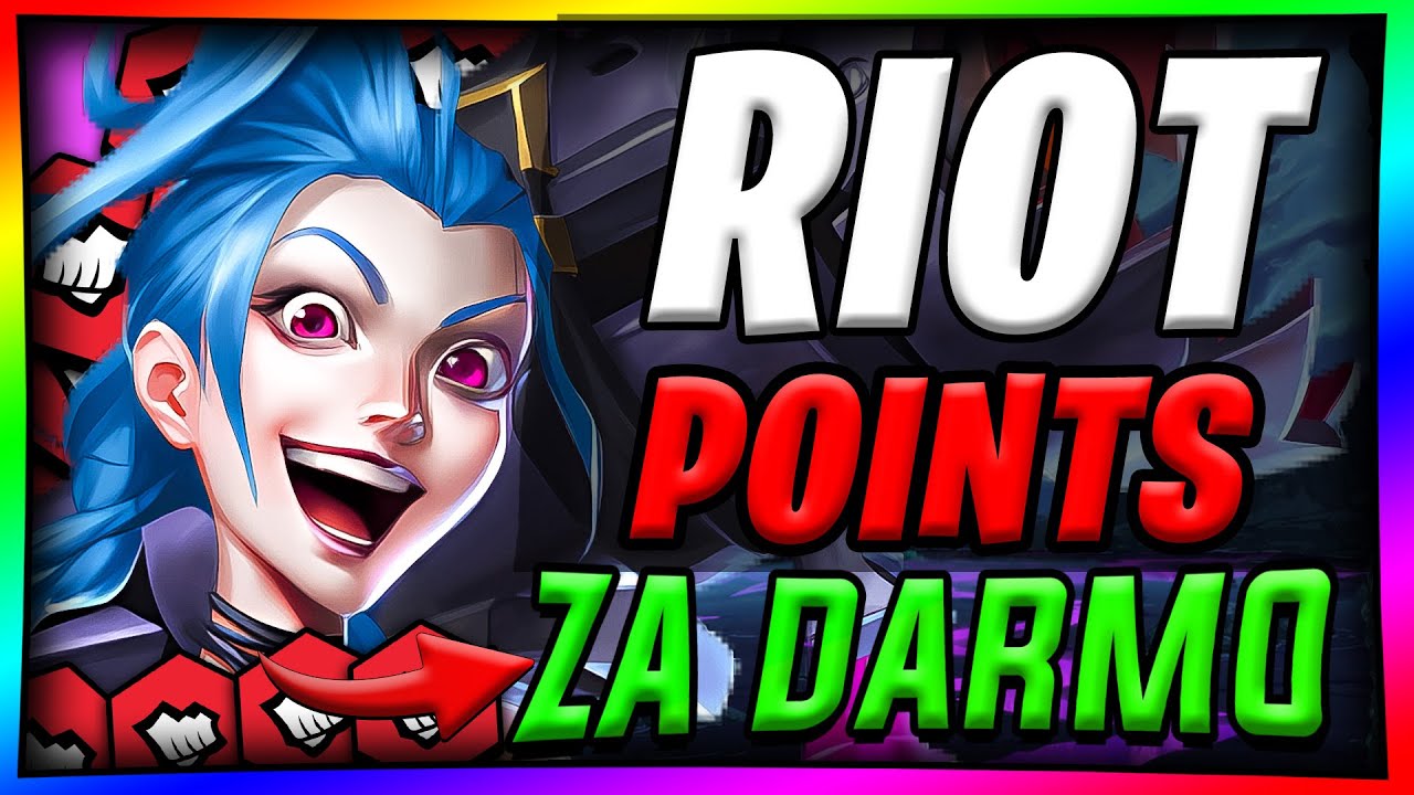 JAK ODEBRAĆ RIOT POINTS ZA DARMO AKTUALNE DZIAŁA 🔥 🔥 RP W 5 MINUT LOL ...