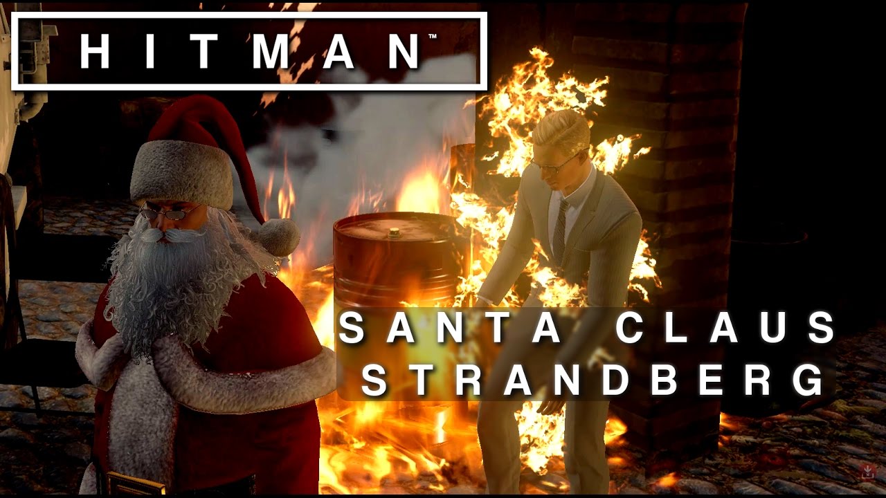 HITMAN - Santa Claus Hugo Strandberg - YouTube