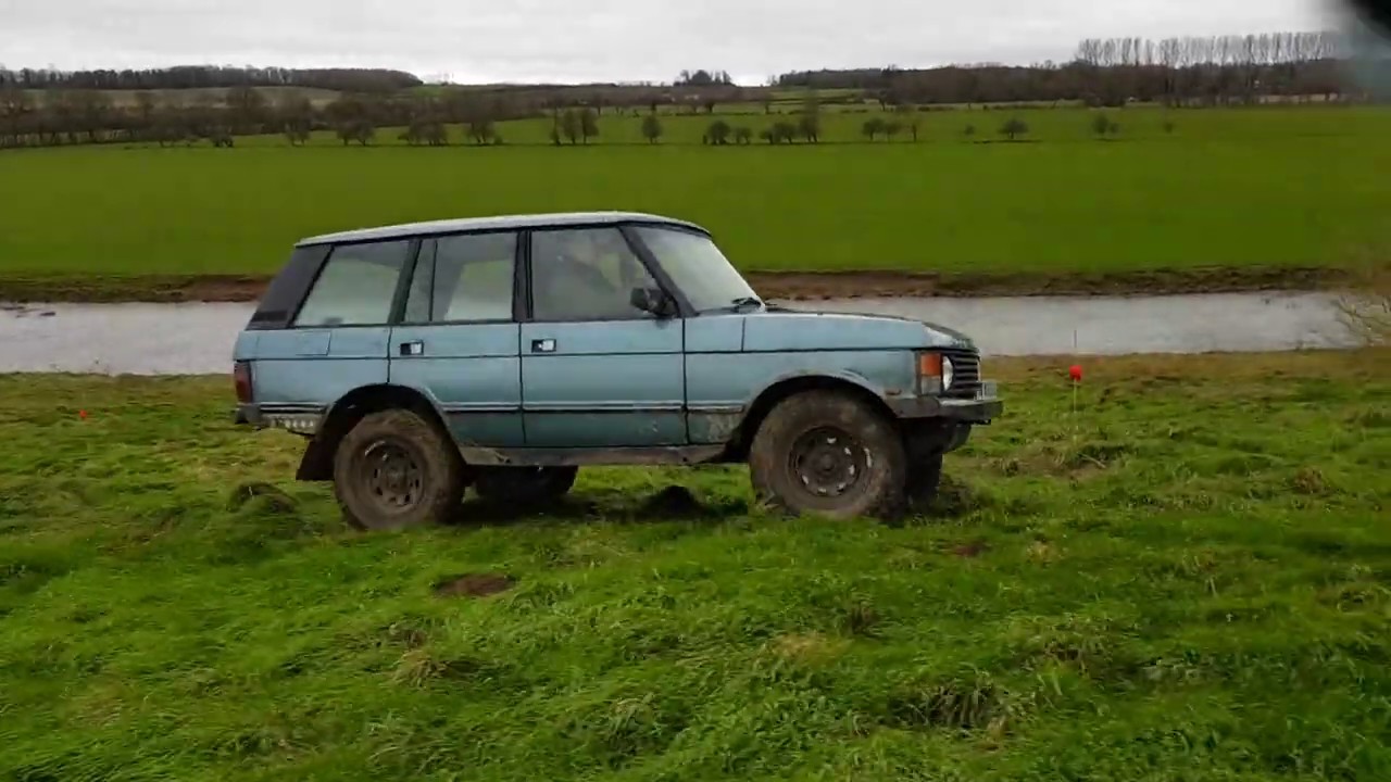 OFF ROAD TRIAL - CVLRC, WESTON UNDERWOOD - RANGE ROVER CLASSIC 3.9 V8 ...