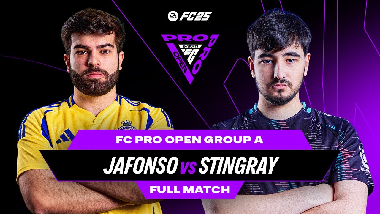 1st v 2nd in Group A! | Jafonso v Stingray | FC Pro Open | Full Match ...