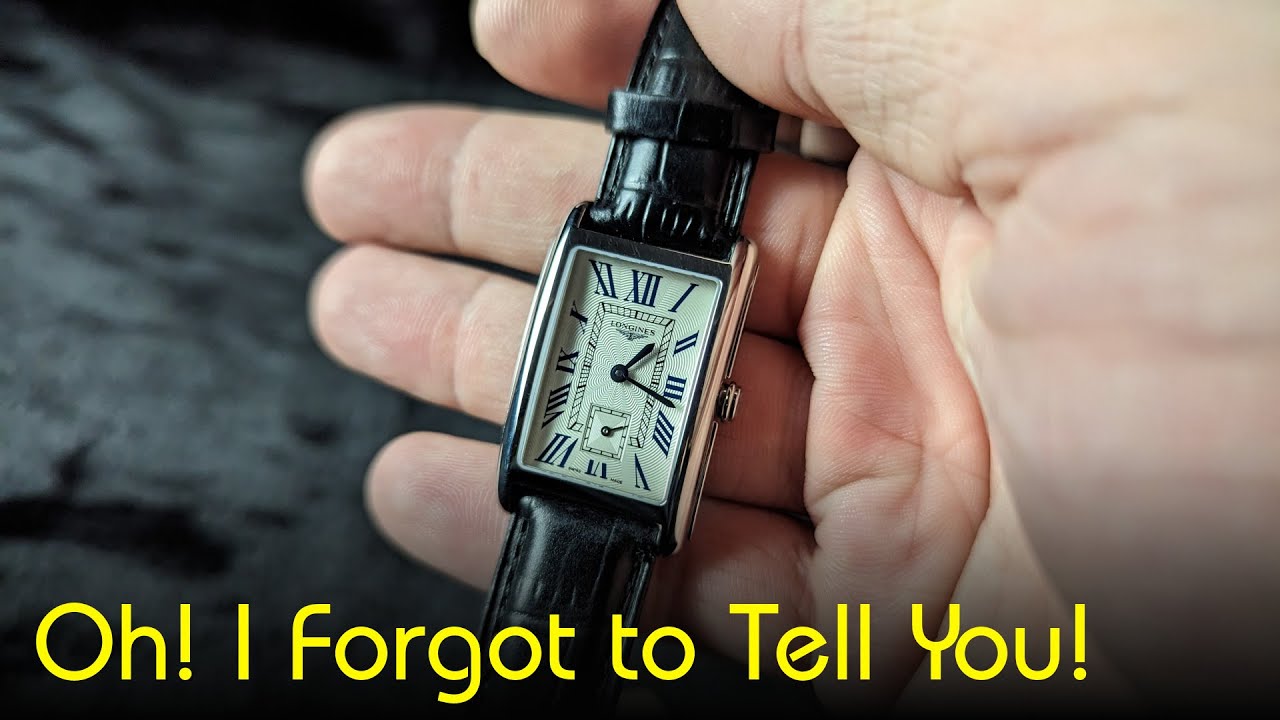 I Forgot to Tell You This About My New Watch!!! - YouTube