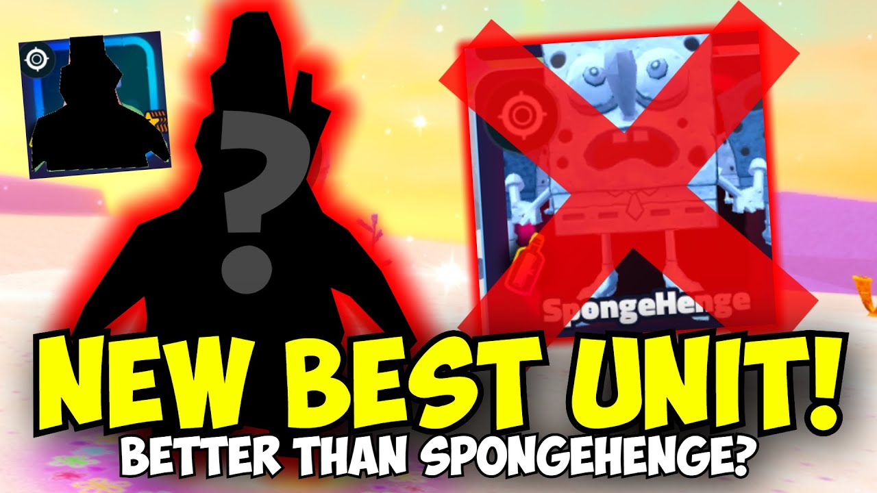 This Common Rare Unit is BETTER THAN SECRET SPONGEHENGE? 0 SPA ...