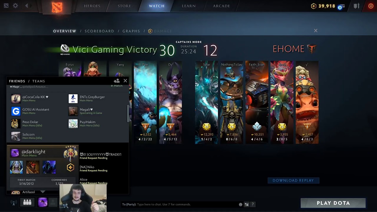 [ES] EHOME vs Vici Gaming (bo3) - WeSave! Charity Event c/ Darklight - YouTube