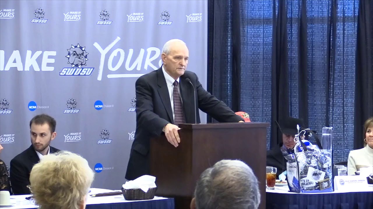 2019 SWOSU Hall of Fame induction: Richard Ohara - YouTube