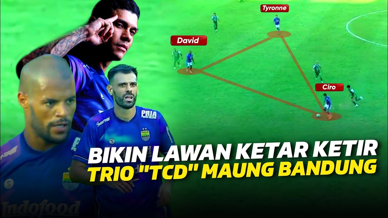 Racikan Luis Milla, Ujung Tombak Persib Bandung !! Aksi Tyrone Del Pino ...