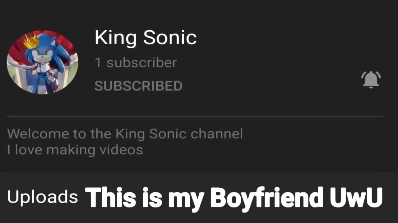 MY BABY !! MY BOYFRIEND !! UwU - YouTube