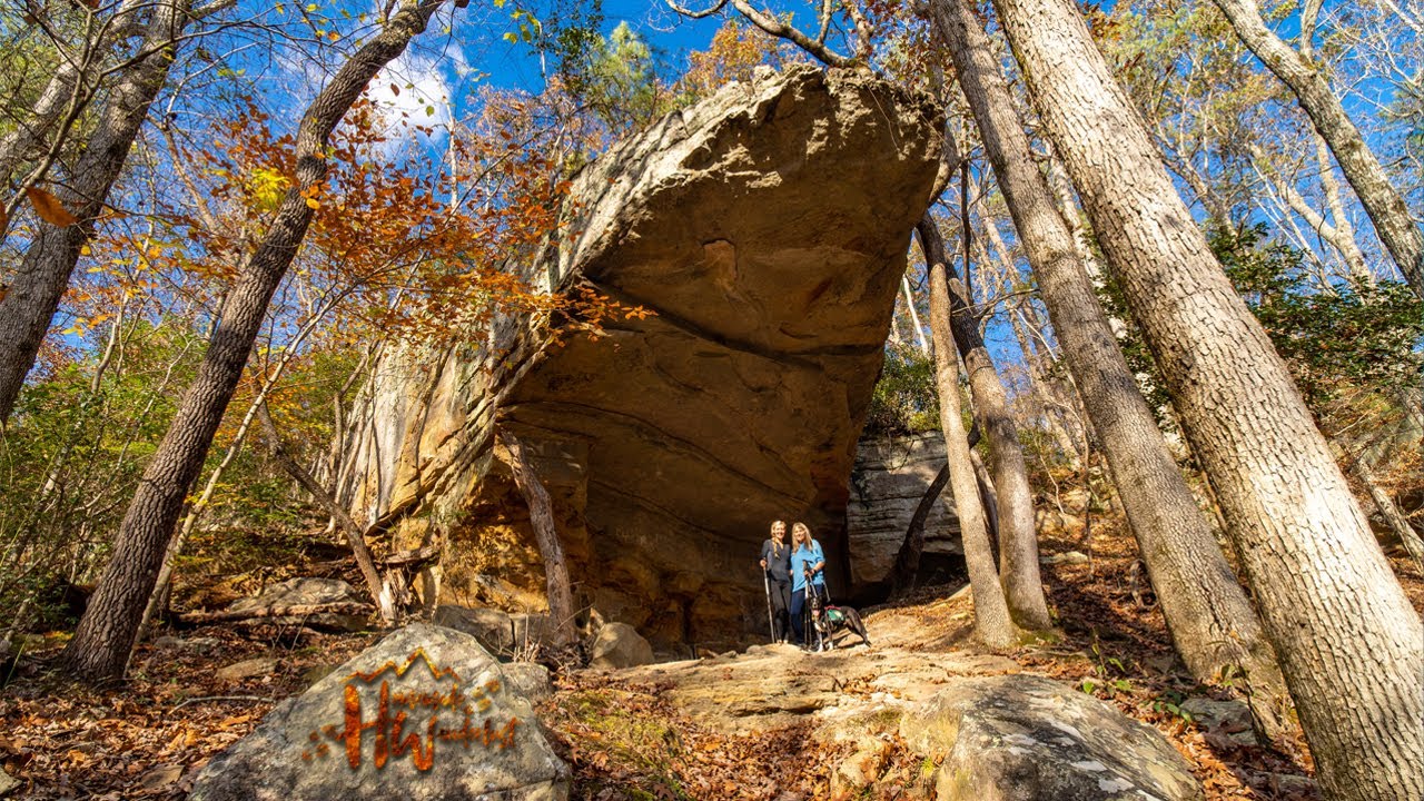 Camping and Hiking In A Random Place - YouTube