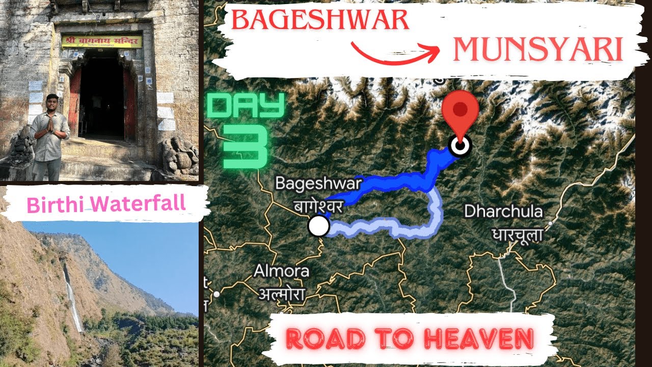 Baghnath Bageshwar temple Darshan & Heading Towards Munsyari ...