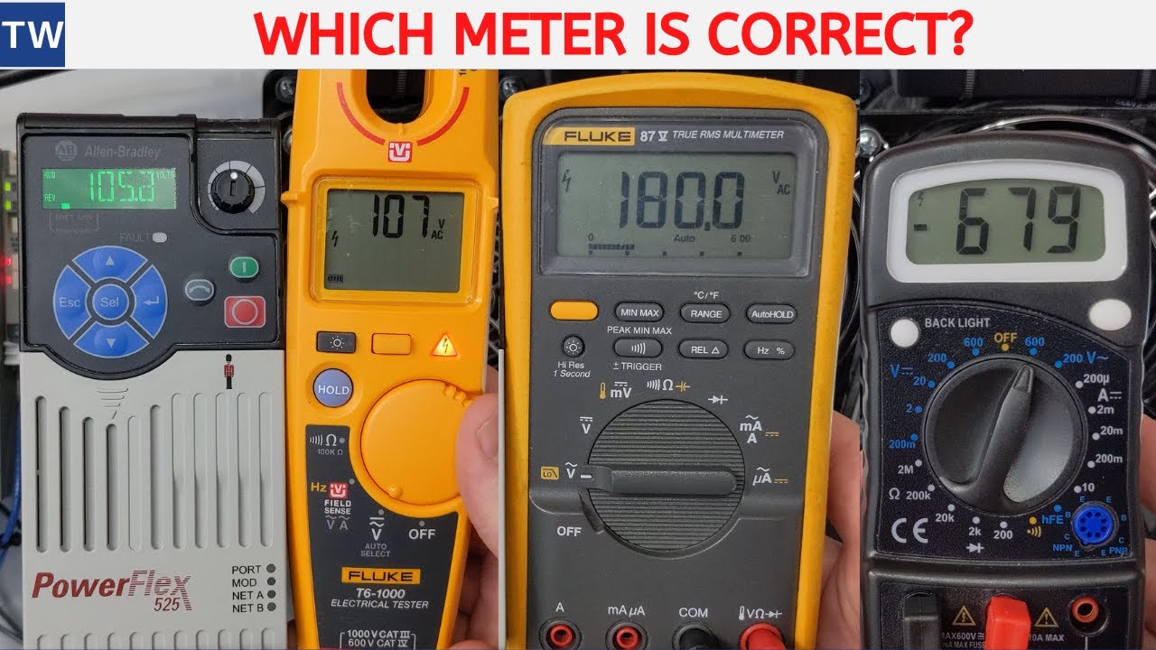 VFD Voltage Output Measurement. AC Drive Filtered vs Unfiltered vs ...