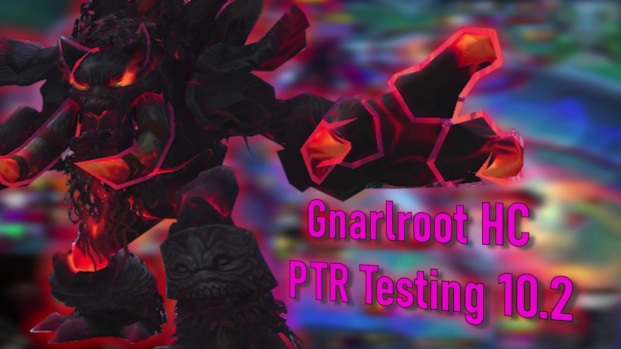 Amirdrassil Raid Testing - Heroic Gnarlroot - YouTube