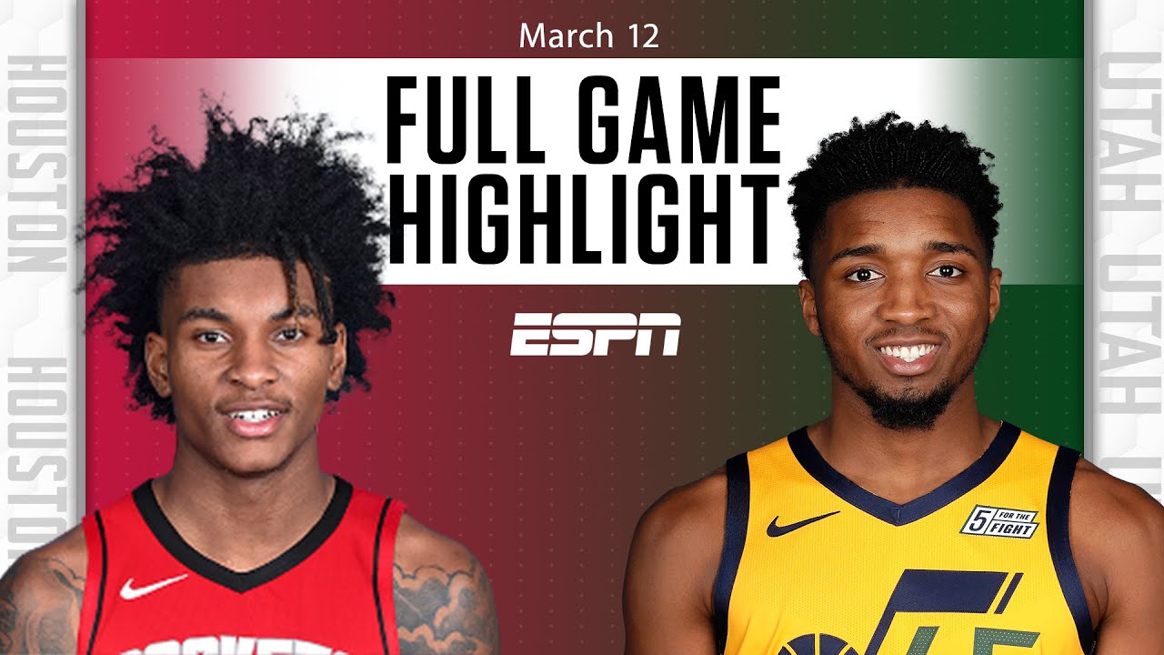 Houston Rockets vs. Utah Jazz [FULL GAME HIGHLIGHTS] | NBA on ESPN ...