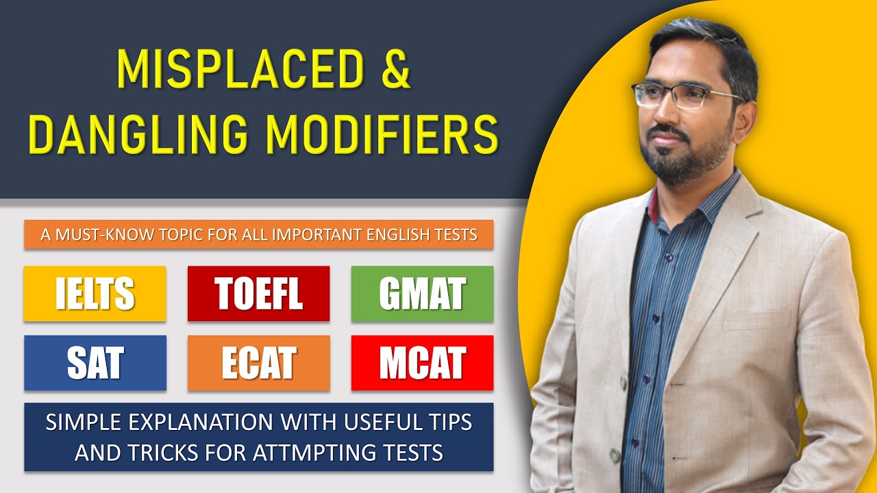 Misplaced & Dangling Modifier - YouTube