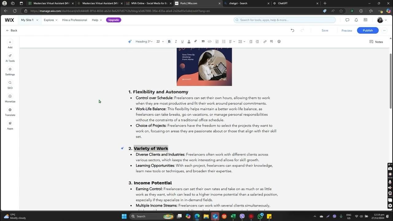 Website Management Adding Post - YouTube