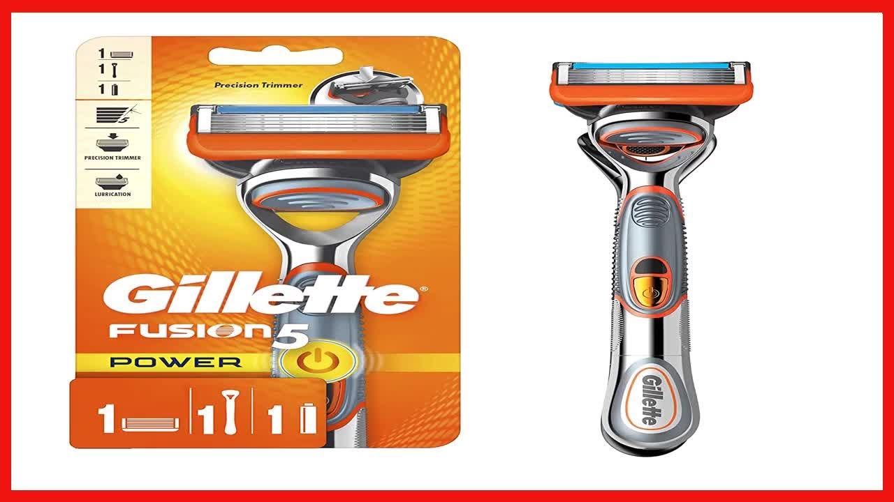 Great product - Gillette Fusion5 Power Razors for Men, 1 Gillette Razor ...