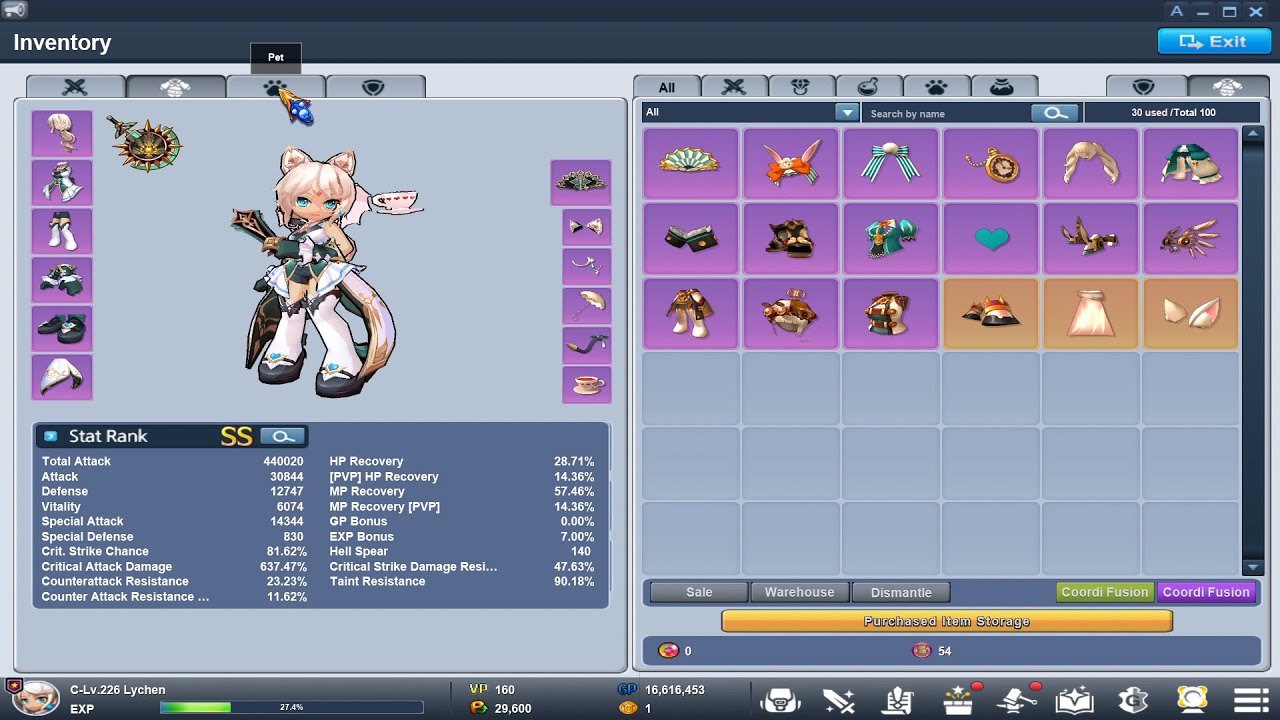 90% Taint Resistance Build (Rin) Grand Chase Classic - YouTube