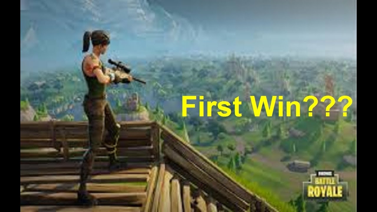 First Win?!?! Fortnite Battle Royale - Squads - YouTube