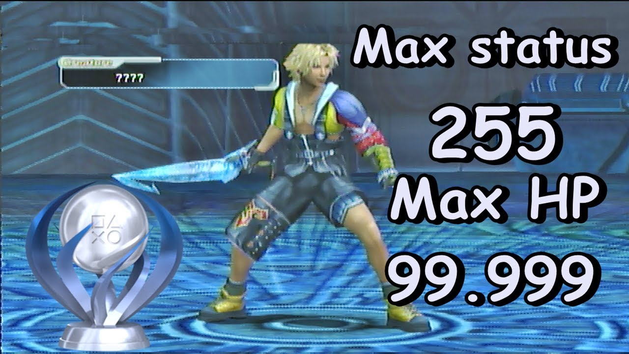 Final Fantasy X: 99.999 HP + MAX STATS + Best Weapons+Equipment , 99 S ...