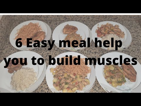 6 Best meal prep for muscle gain - YouTube