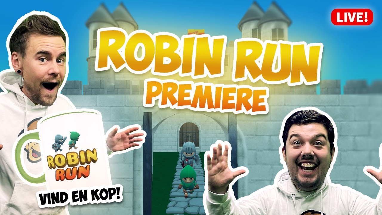 Komogvind Live - Nyt spil Robin Run! - YouTube