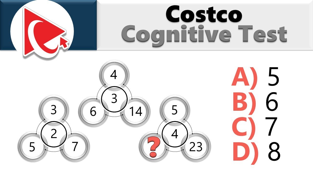 How to Pass Costco Cognitive Test - YouTube
