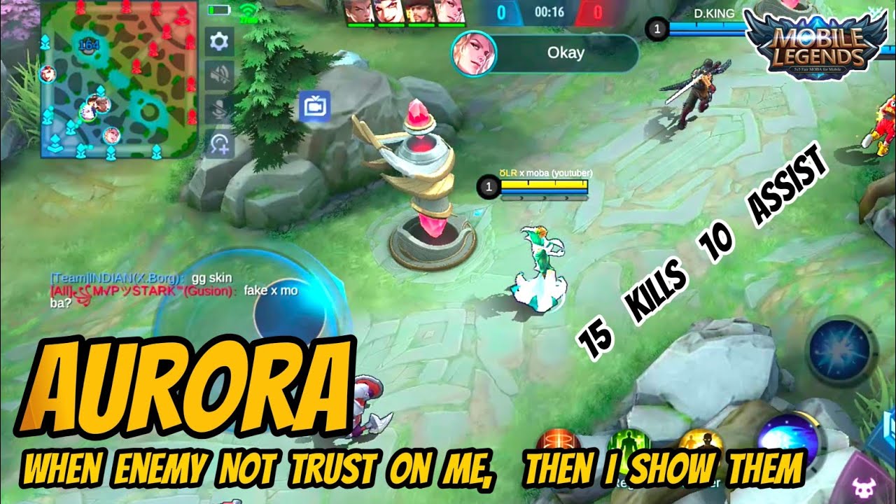 Aurora 100% Op Damage With Aurora Best Build And Gameplay : Aurora ...