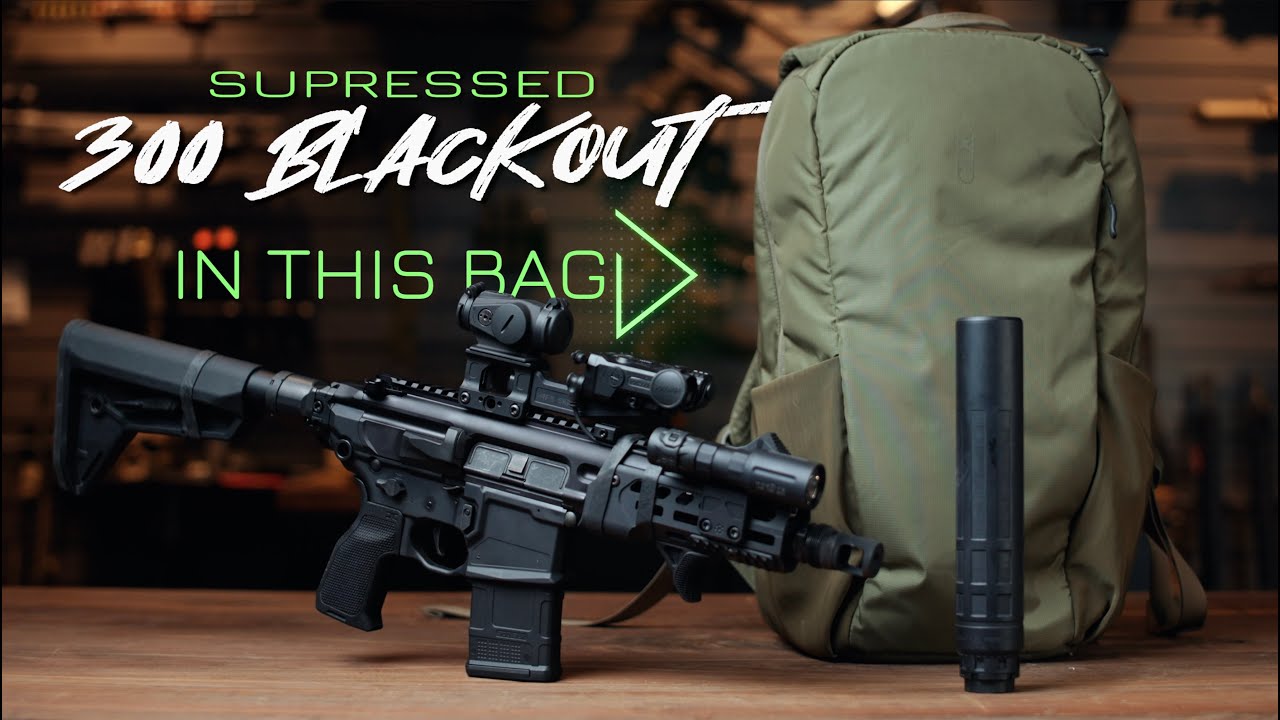 SIG Rattler LT Backpack Gun Build | Suppressed .300 Blackout + NV - YouTube