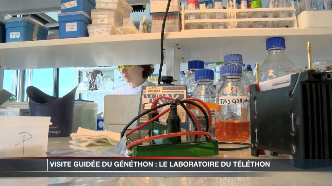Visite guidée du Généthon - YouTube