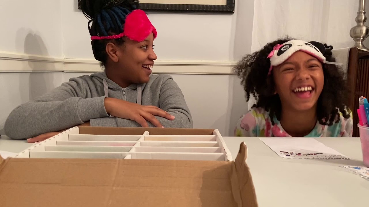 Blindfolded Drawing Challenge!!!!! - YouTube