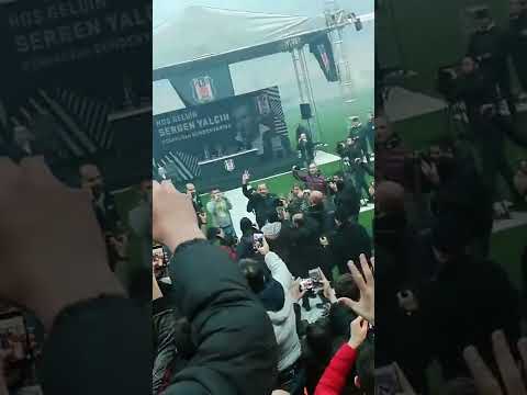 Sergen Yalçın Hoşgeldin Töreni Hatırası - Vodafone Park #shorts #beşiktaş #sergenyalçın
