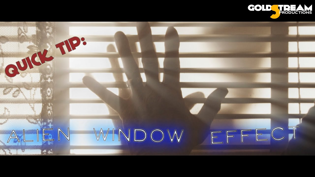 Quick Tip: Alien Window Effect! - YouTube