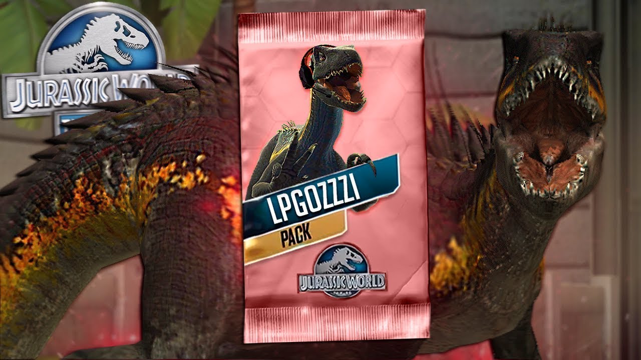 ALPHA INDORAPTOR | LPGOZZZI PACK!? - Jurassic World - The Game | Ep ...