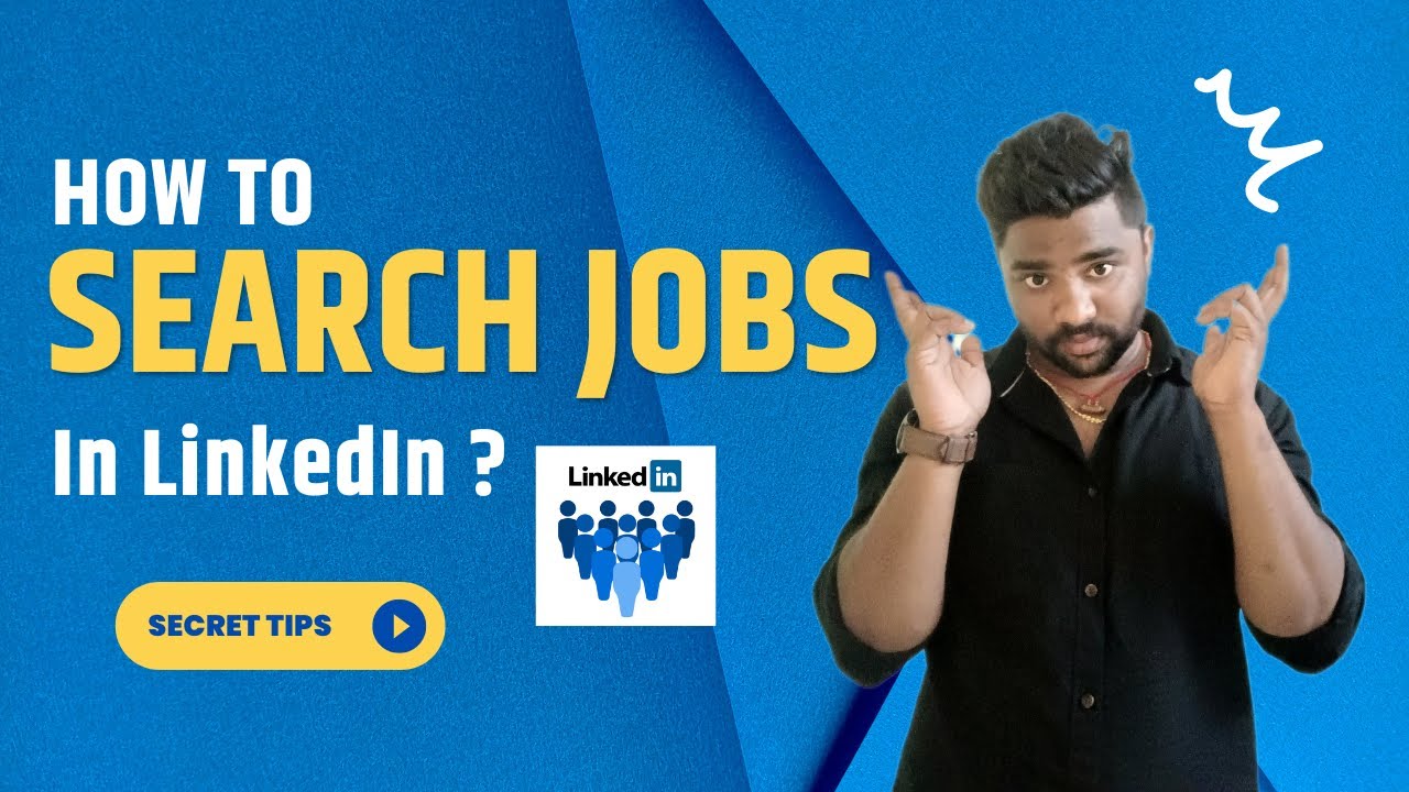 How to Search to find jobs in LinkedIn? | DPTALKS - YouTube