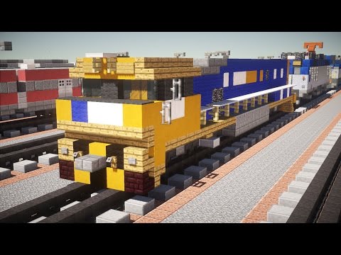 Minecraft Pacific National NR class Diesel Locomotive Tutorial - YouTube