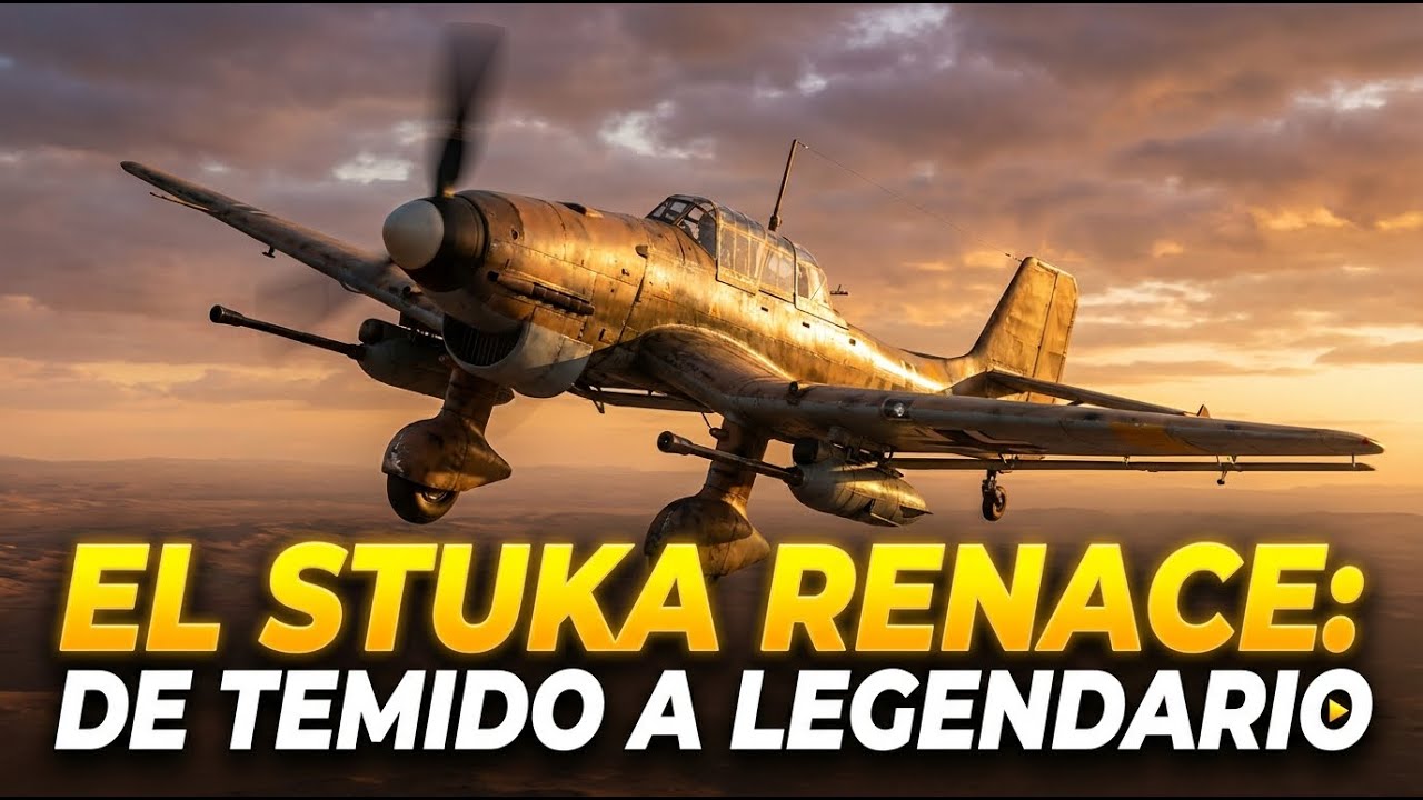 Descubierto el INCREÍBLE viaje del Stuka: de ícono del Blitzkrieg a un ...