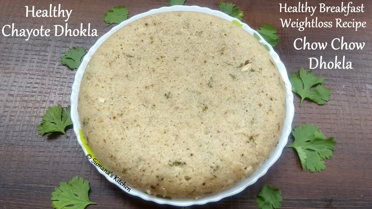 Chow Chow Dhokla - Healthy Breakfast Weight Loss Recipe - Lose 3 Kgs in ...