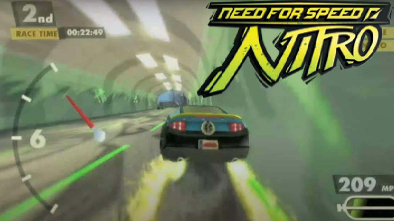 Need For Speed: Nitro - Ford Shelby GT500 Super Snake Drag Race - YouTube