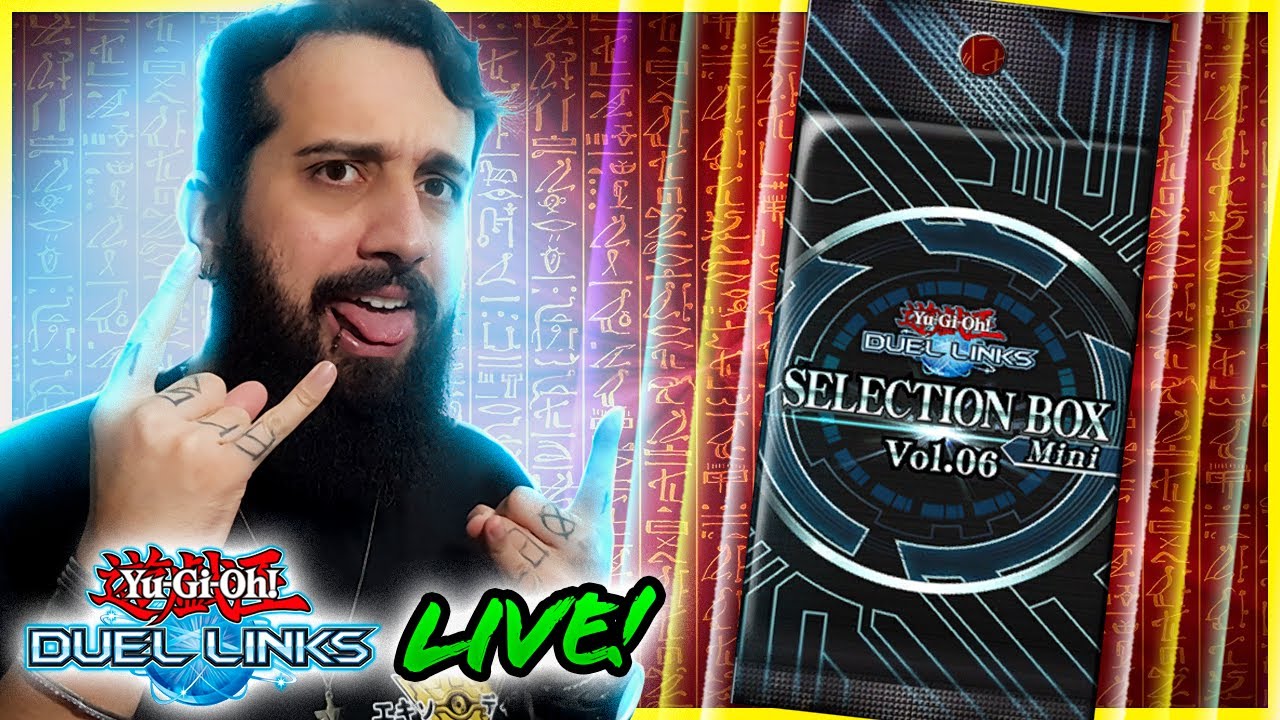 PACK OPENING AO VIVO! NOVA SELECTION BOX MINI VOL.06!!! - YouTube