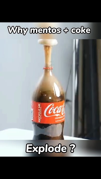 Why Mentos + coke Explode? - YouTube