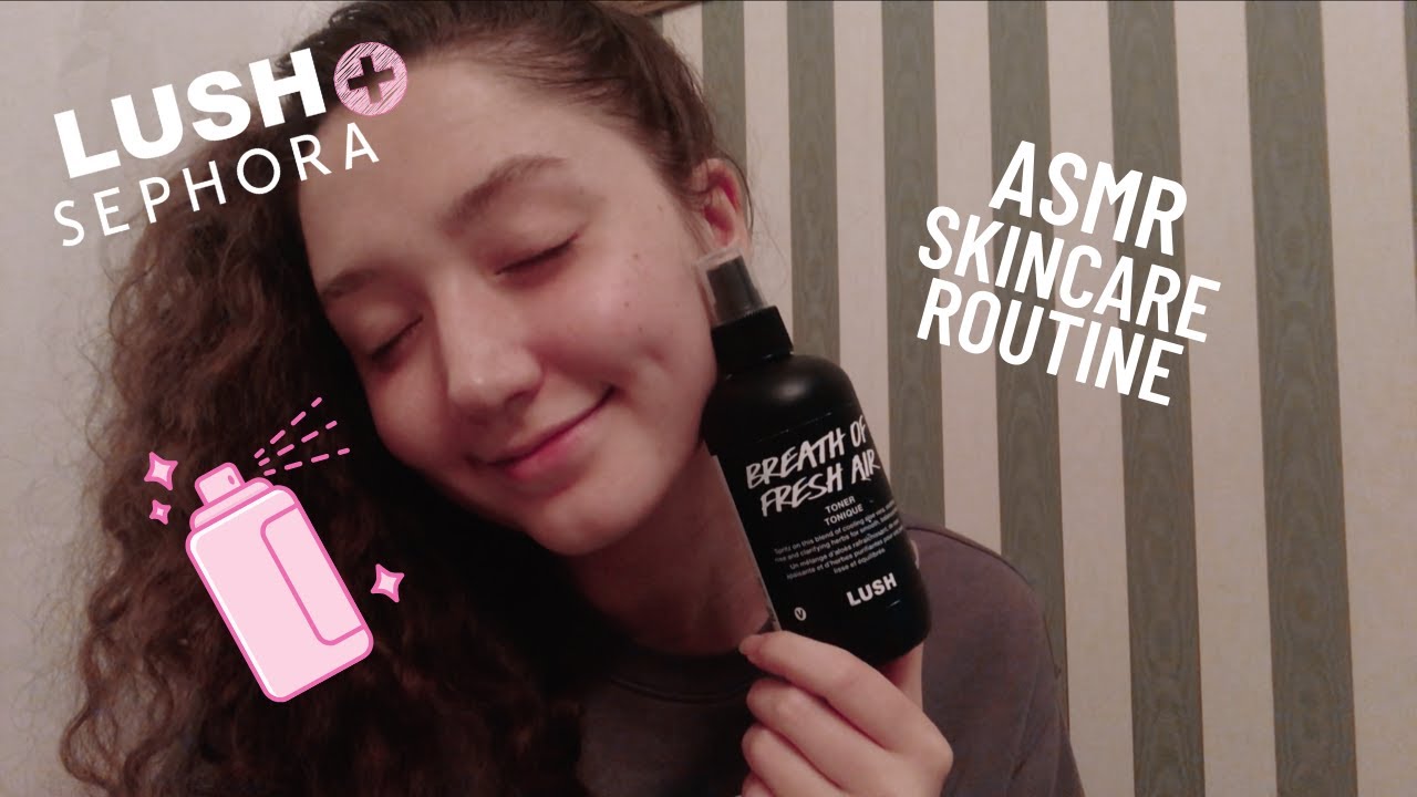 ASMR Skincare Routine For SLEEP 💆‍♀️🛏 - YouTube