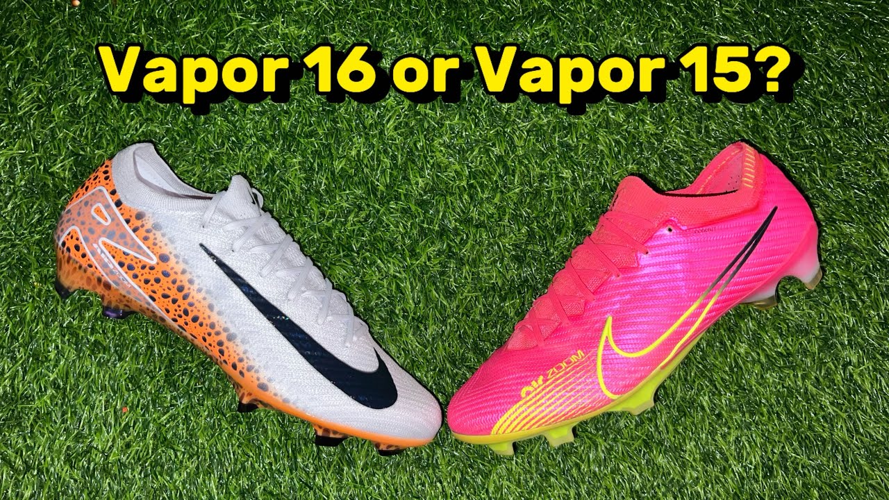 BOOT COMPARISON: Nike Mercurial Vapor 15 Elite FG Vs. Nike Mercurial ...